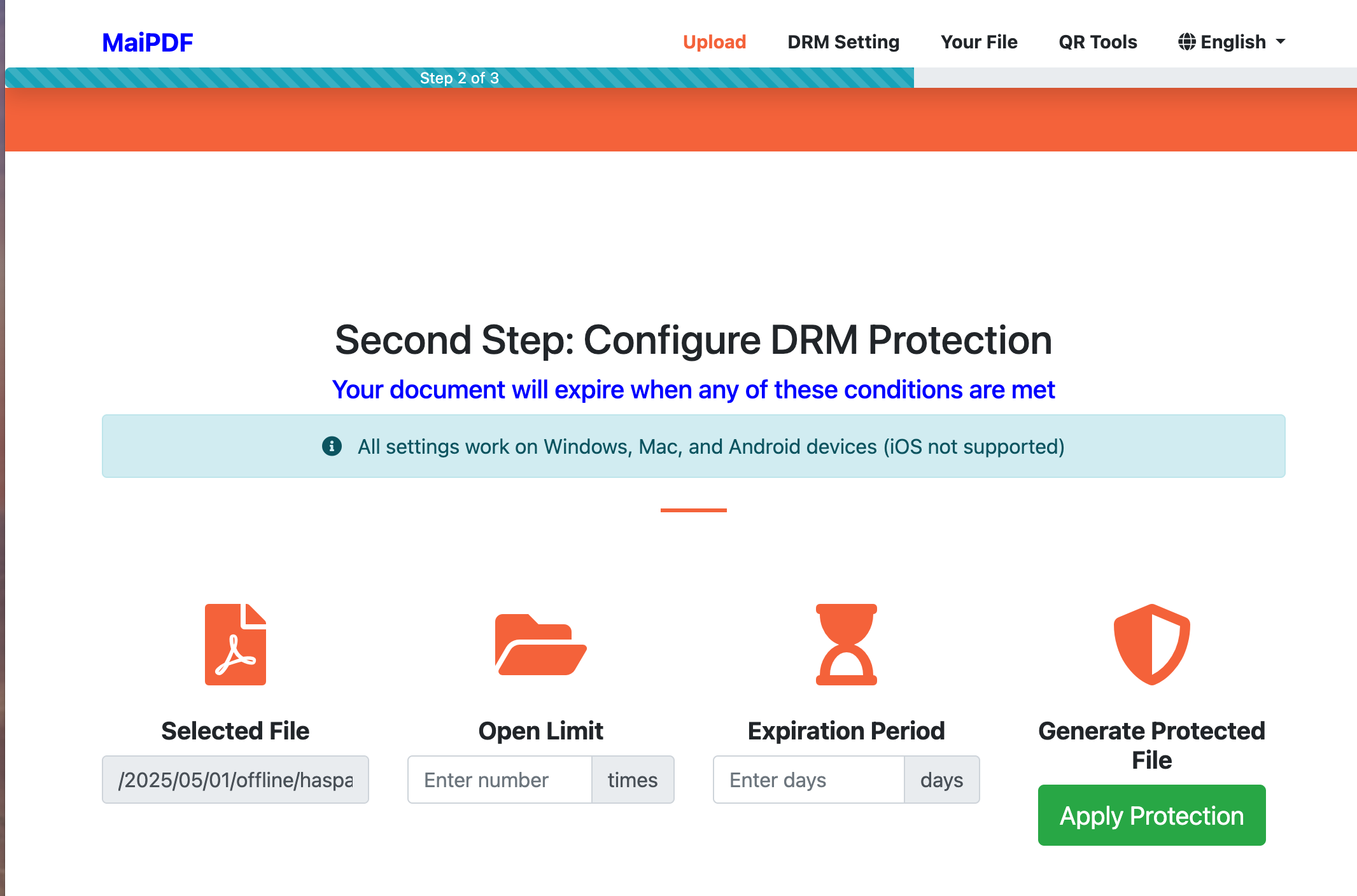 MaiPDF离线PDF DRM模式：无网环境下的文档安全控制方案